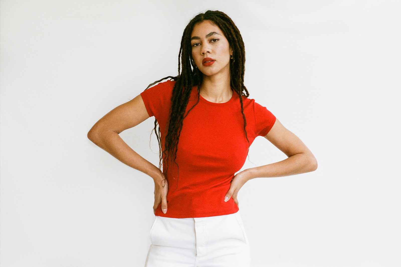 Bellevue Tee - Tomate | GIL RODRIGUEZ