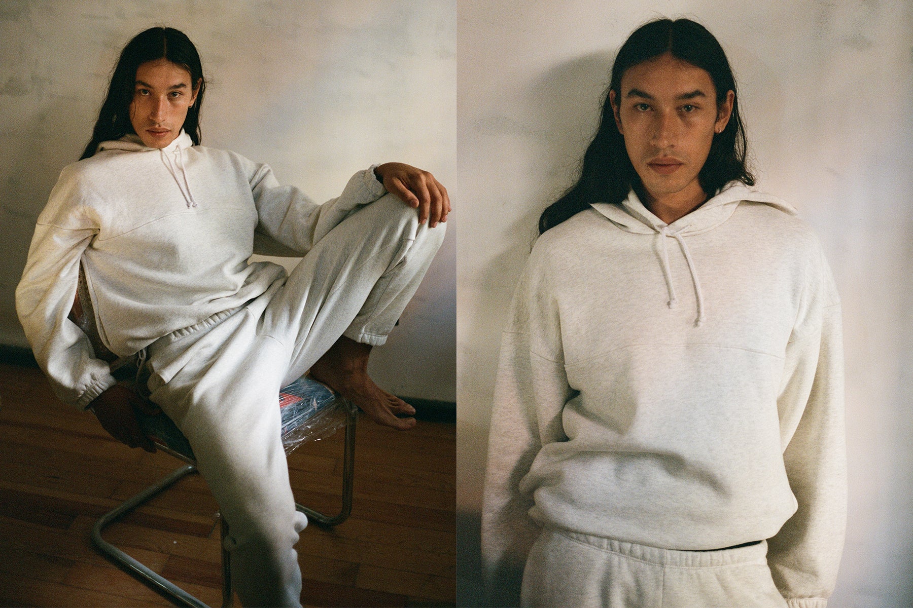 Sami Fleece Hoodie - Ash Grey | GIL RODRIGUEZ